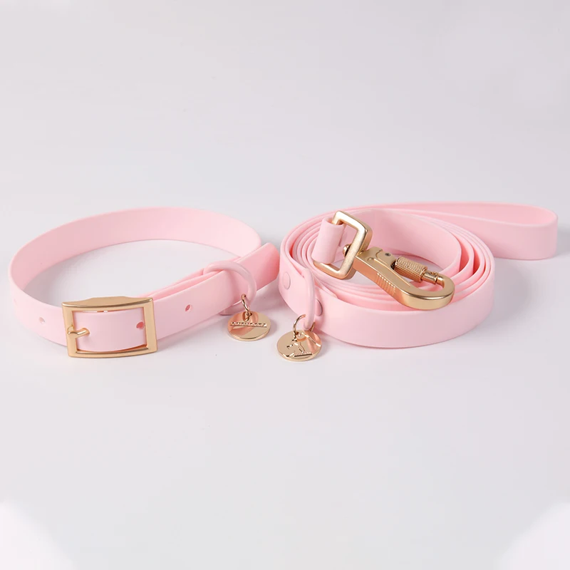 Wholesale Soft Pvc Waterproof Dog Buckle Collar Leash With Name Tag ...