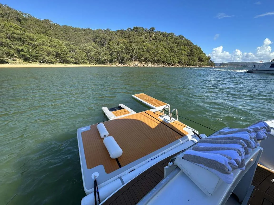 Swim Platform Inflatable Floating Pontoon for Water Sports