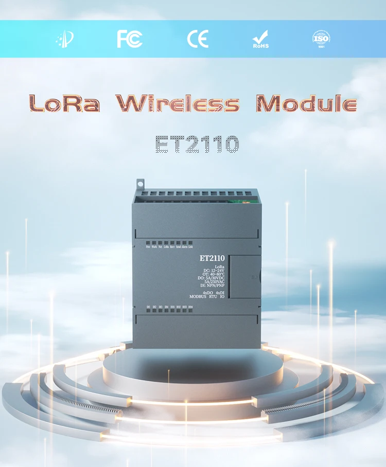Wireless Lora Gateway for IOT Smart Remote Terminal Unit RTU