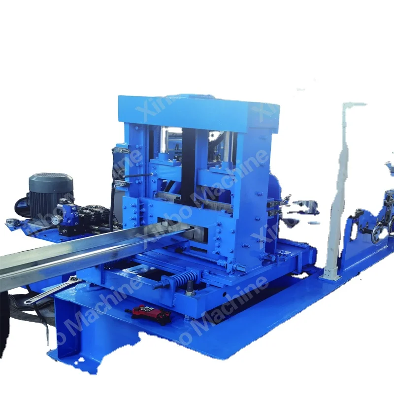 C-shaped steel purlin roll forming machine new manufacturing machine ...