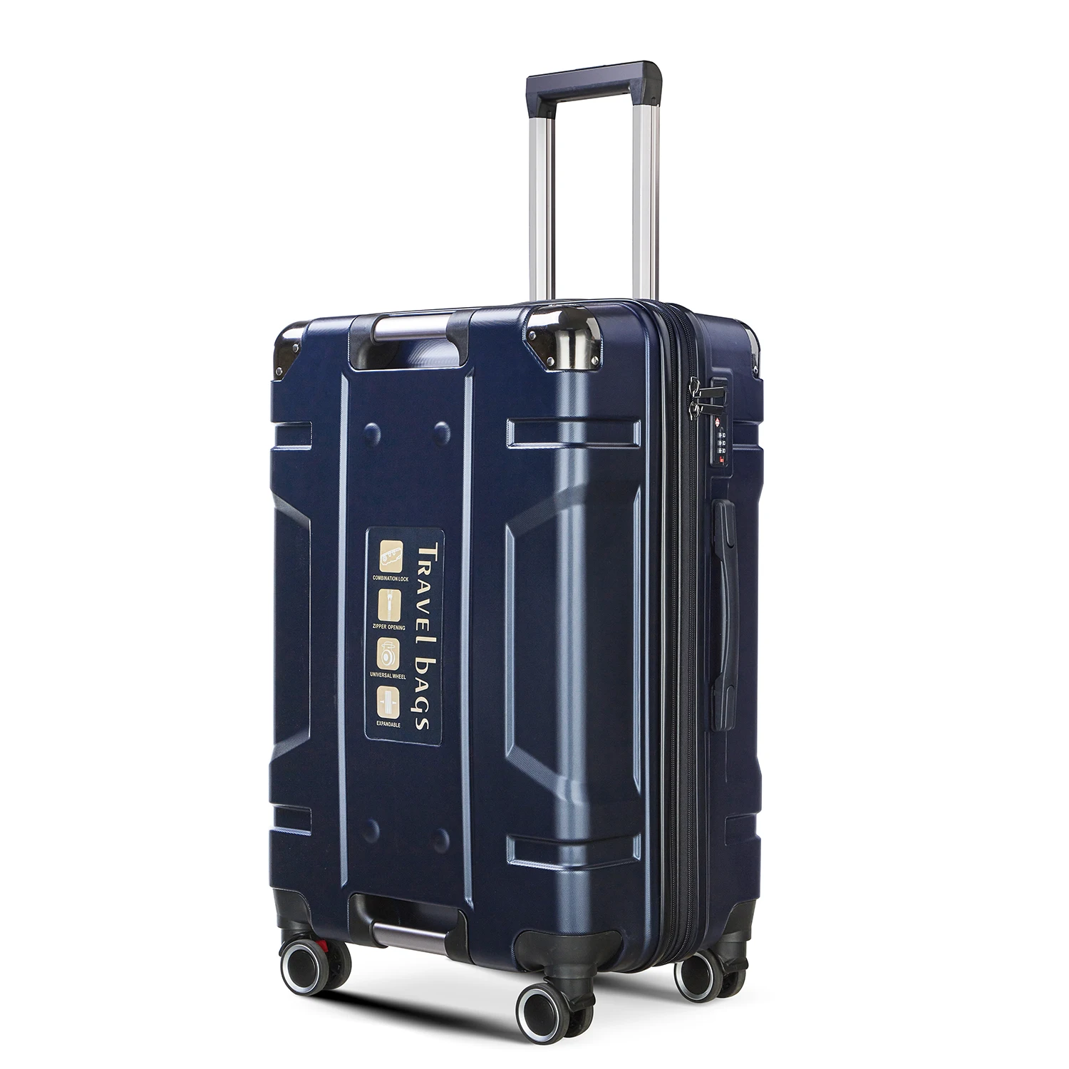 Hot Sales Wholesale Suitcase Double Handle Luggage Sets Universal Wheel ...