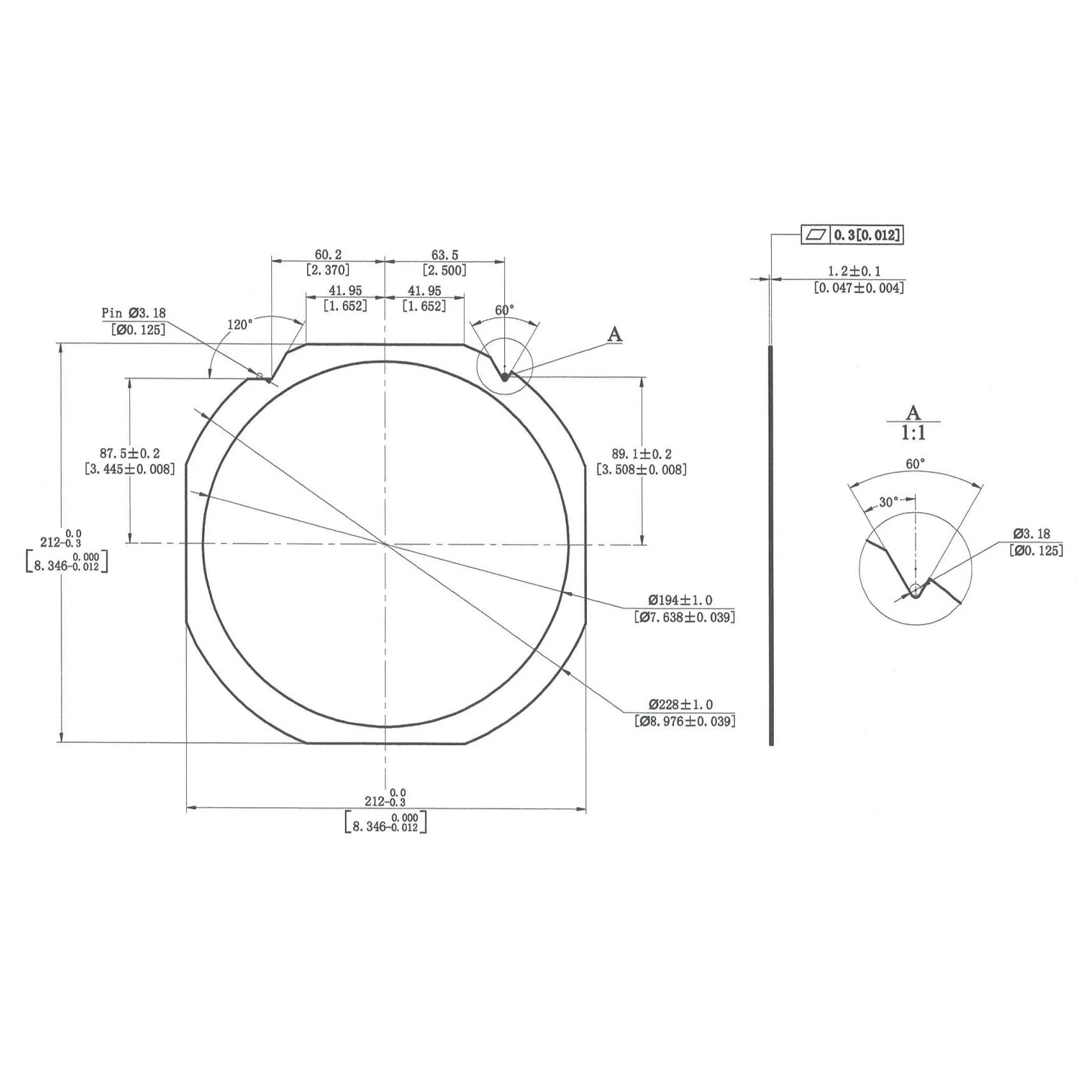 6-inch Stainless Steel Soi Wafer Ring Frame Monocrystalline Metal With ...