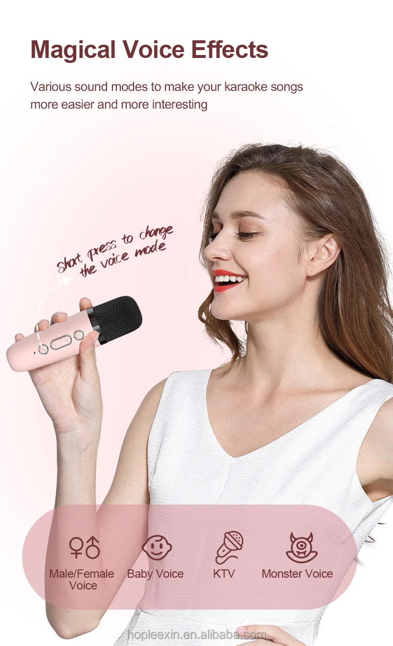Uhf Mic Wireless Microphone Karaoke Talk Bluetooth Speaker With ...