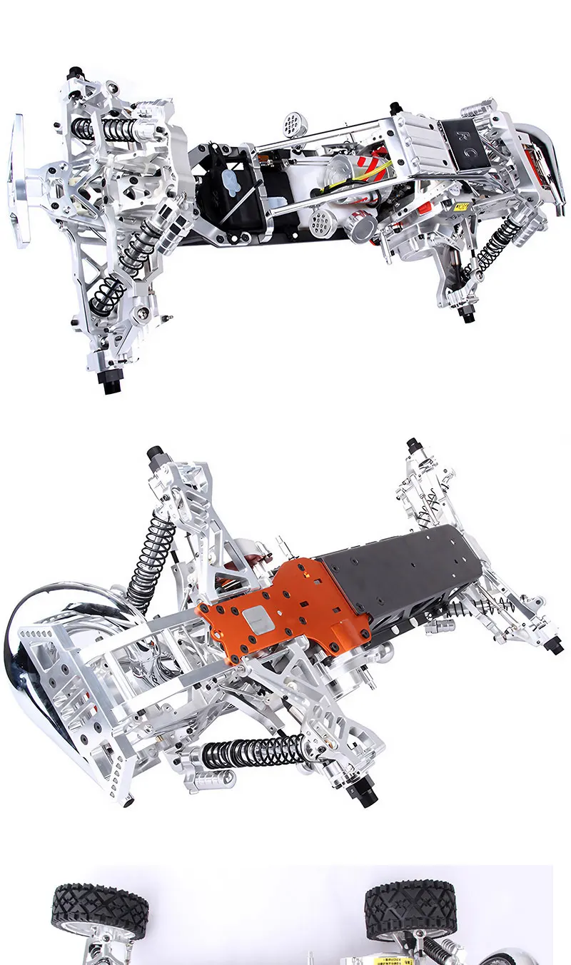 Rofun Baha 305ss 1 5 Baja 5b All Full Cnc Metal Aluminum Alloy Steel ...