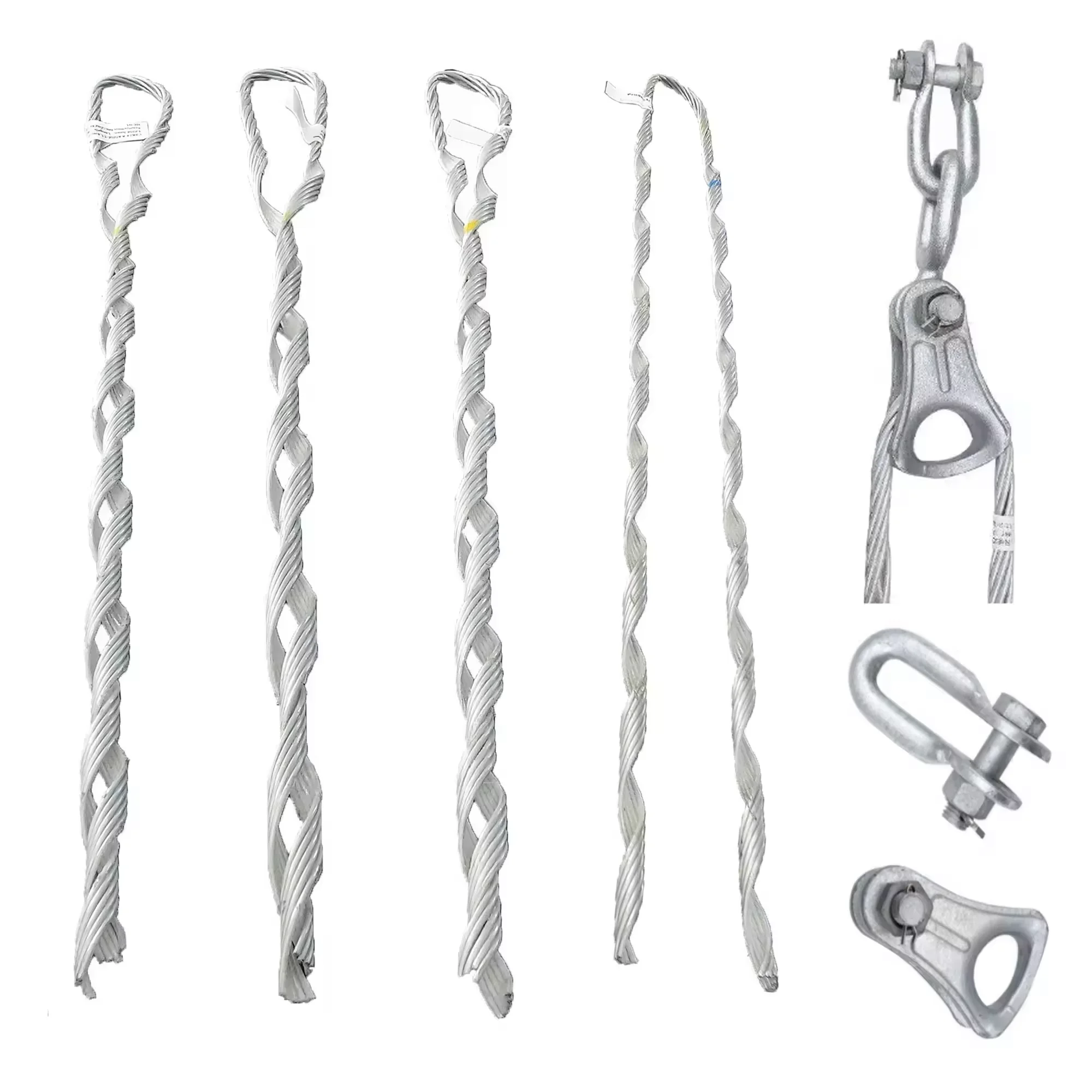 Ftth Cable Clamp Stainless Steel Tension Set Anchor Shackle Grip Dead ...