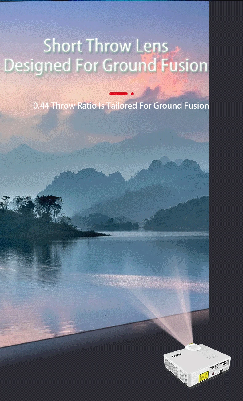 DHN DU600ST 3LCD 4K laser projector for museum exhibitions| Alibaba.com