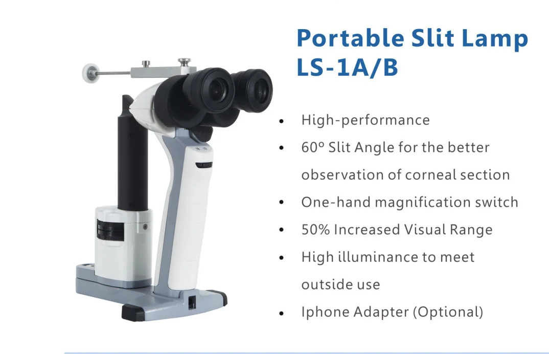 Ophthalmic portable handheld slit lamp LS-1B| Alibaba.com
