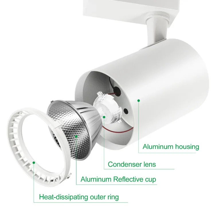 4 Wires LED Track Rail - Efficient Lighting Solutions