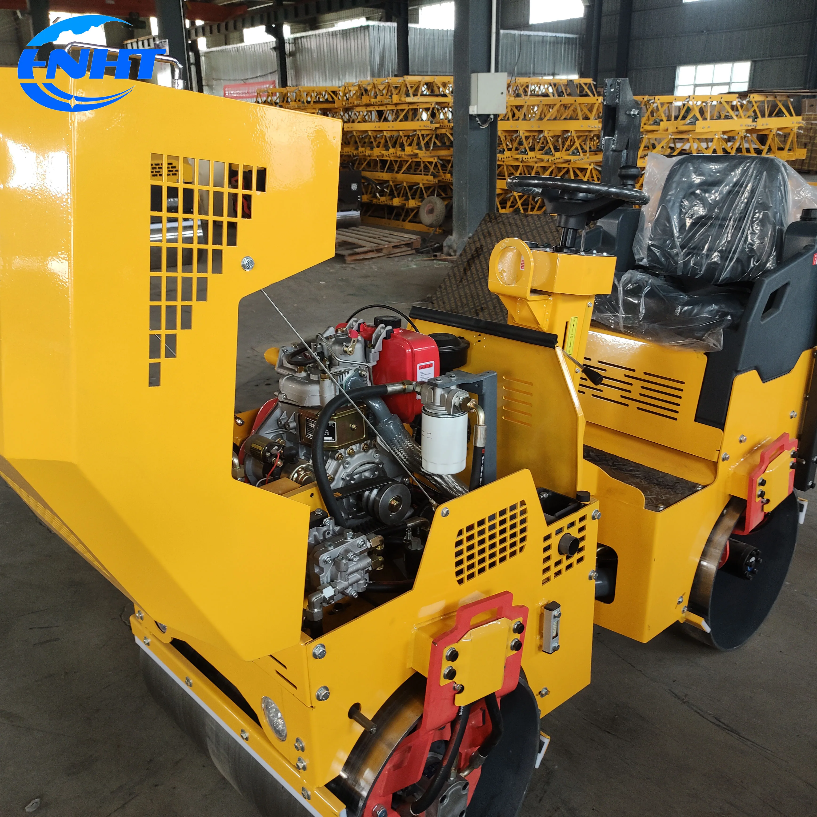 Electric Vibratory Self-propelled Vibratory Roller for Construction ...