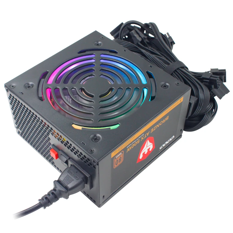 SATE ATX500 - 500W RGB Power Supply for Gaming Desktops