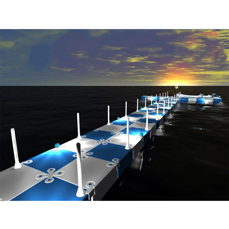 Modular floating pontoon systems Floating pontoon dock for barges jetty ...
