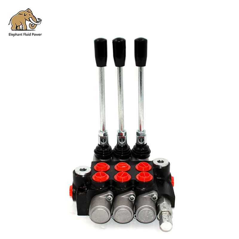 40LPM Hydraulic Directional Monoblock Control Valve for Heavy Machinery