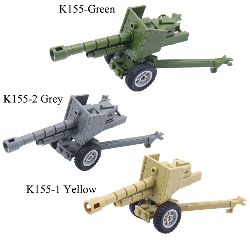 Ww2 Army Military Weapons Accessories Howitzer Cannon Play Set ...