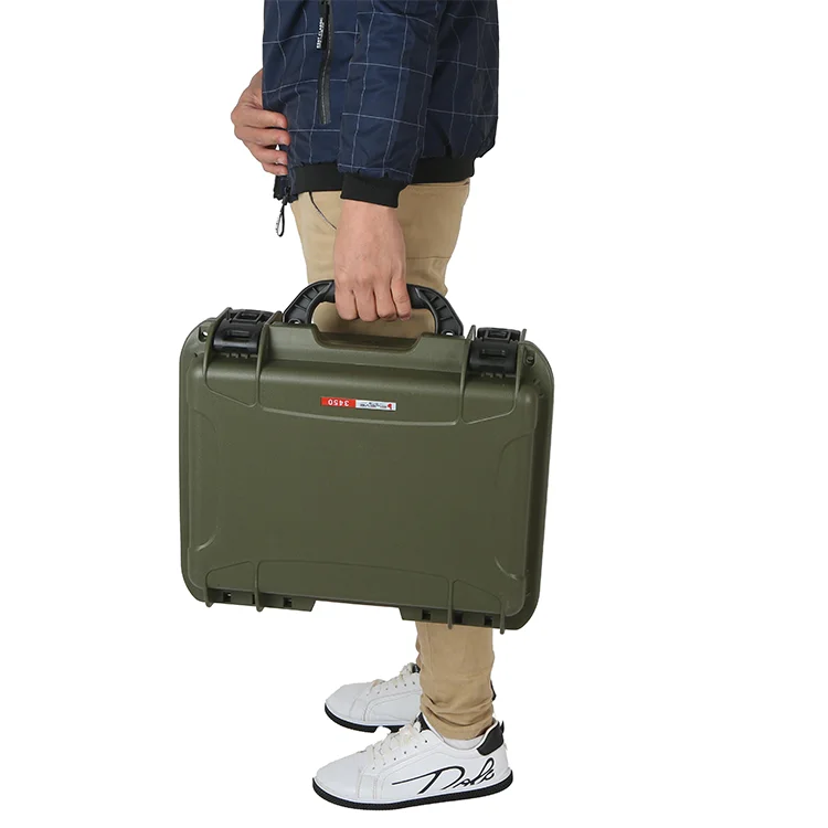 Foam Padded Hard Plastic Tool Case - Durable & Customizable