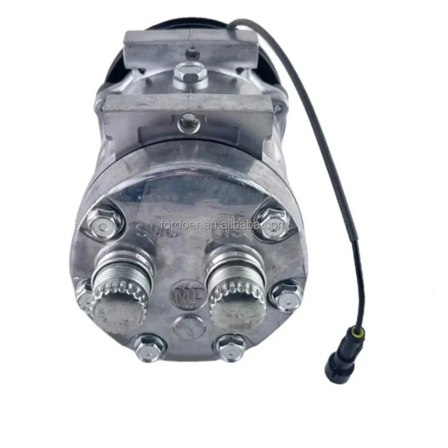 Air Conditioning Compressor 84159489 Fit Backhoe Loader 580N 580SN ...