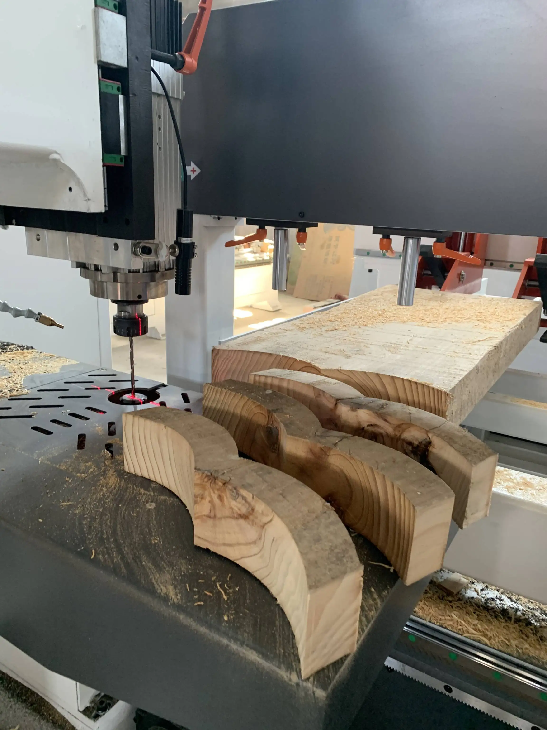 Tian Jiao Cnc Vertical Curve Cutting Wood Band Saw Machine - Buy Curve ...