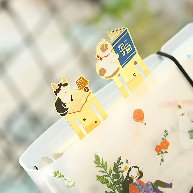 Cute Metal Bookmark Simple Design Custom Size And Logo Metal Bookmark ...