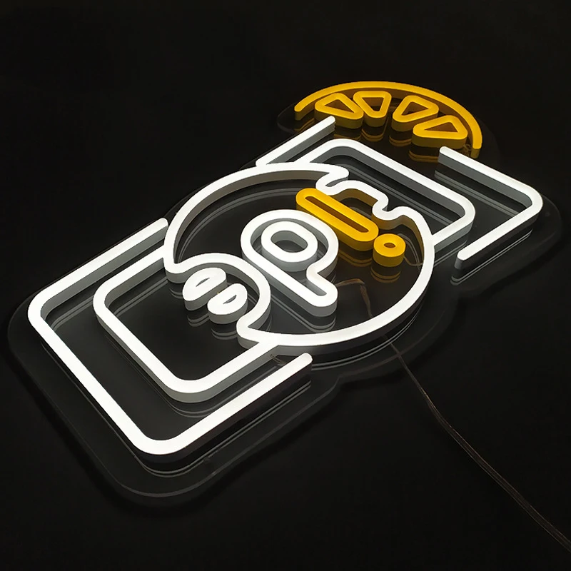 Custom Colorful Birthday Neon Lights With Flex Neon Signs Liquid ...