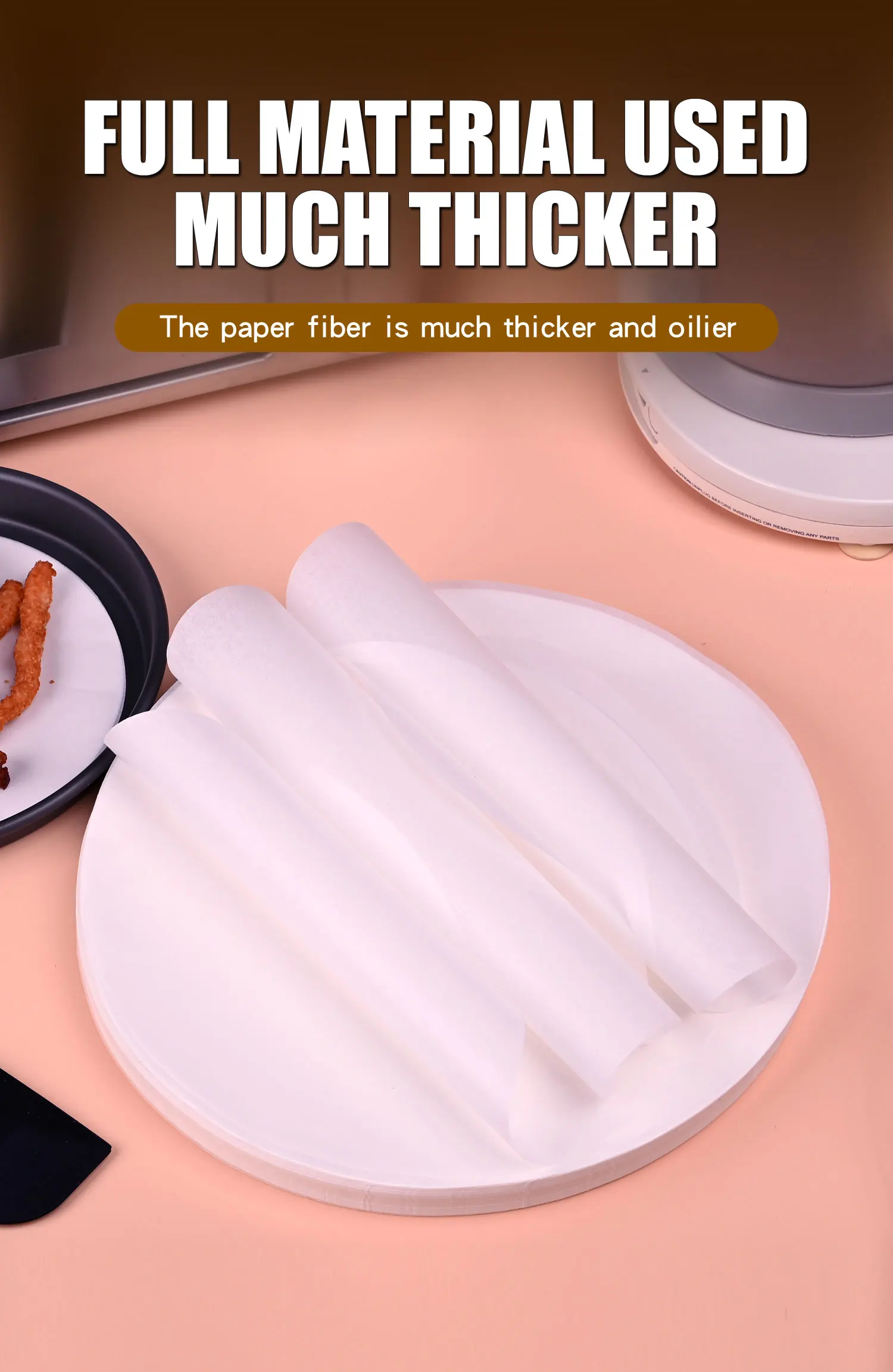 Cooking Paper Silicone Coated Parchment Baking Paper Sheet - Buy Heat ...