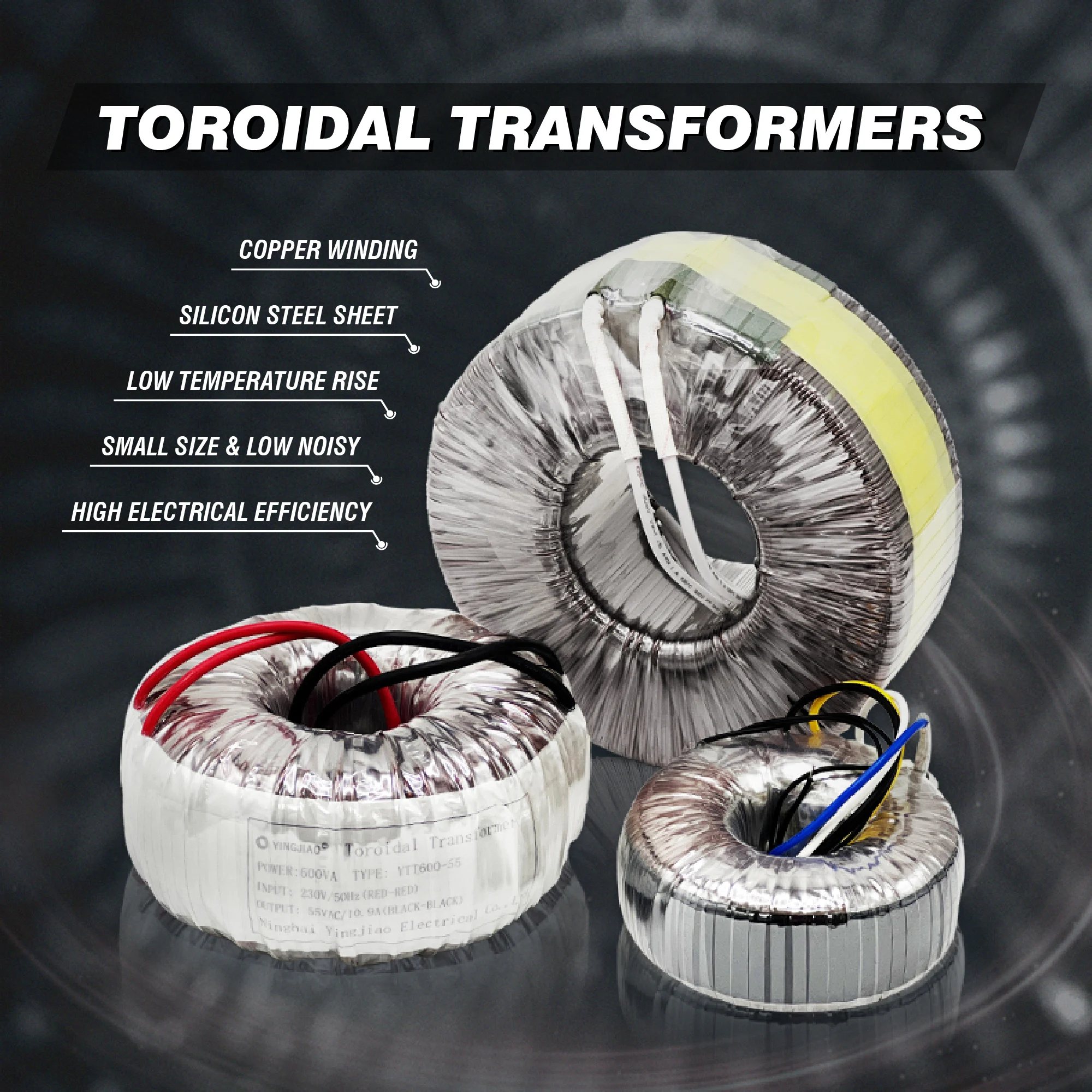 Factory Direct Sale Toroidal Transformer Core Inverter For Audio ...