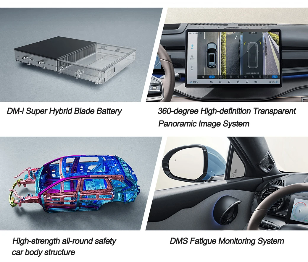 Electric Car Auto Byd Frigate 07 2023 Dm-p 175km Four-wheel Drive ...