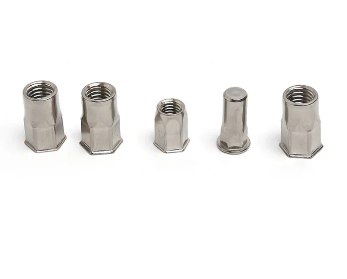 1/4 M4 M5 M6 M8 M12 Aluminum Carbon Steel Redeced Low Head Hex Rivet ...