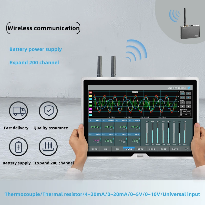 OEM Industrial Wireless Zigbee Data Logger Remote Monitoring Logger ...