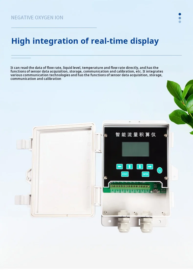 Doppler Flowmeter Water Conservancy Irrigation Canal Sewage City ...