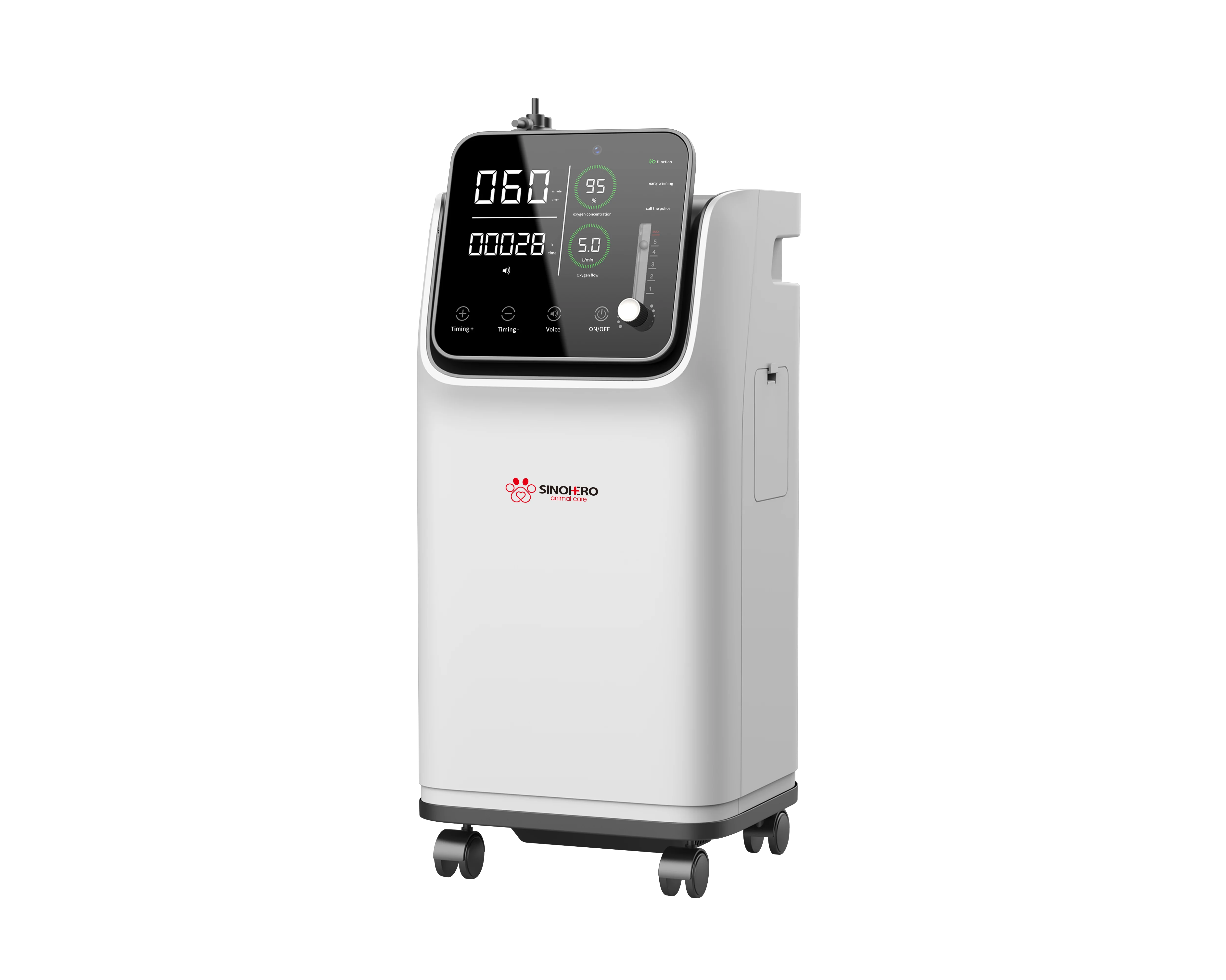 Medical Grade 5 Liter Portable Veterinary Oxygen-concentrator Animal 5l ...