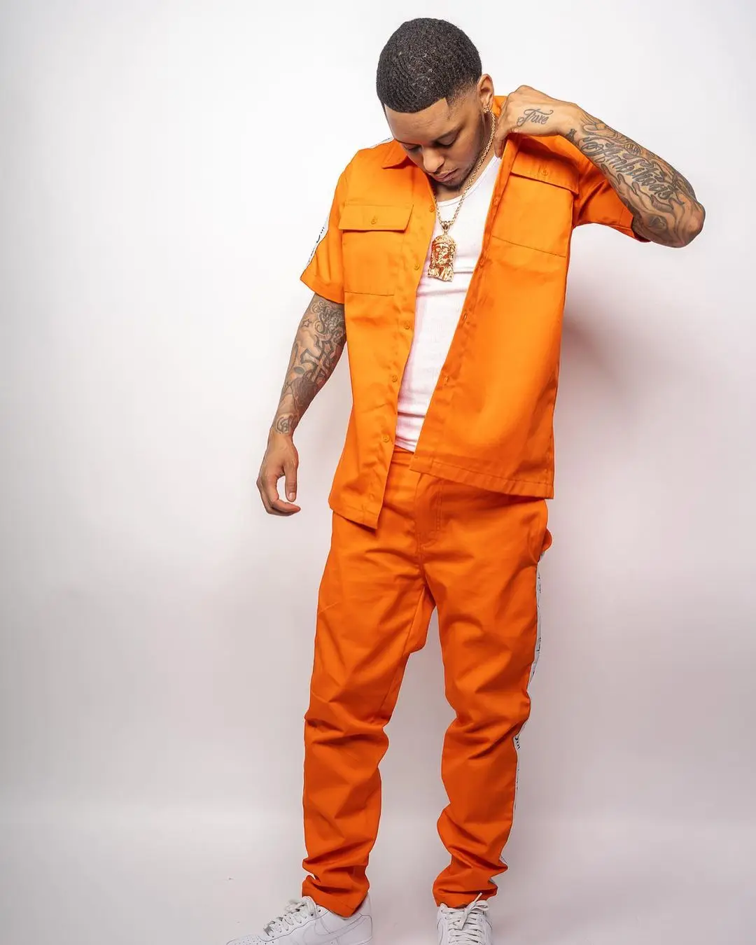 Custom Women Men Fit Wholesale Work Shirt Shorts Jumpsuit Work Suit ...