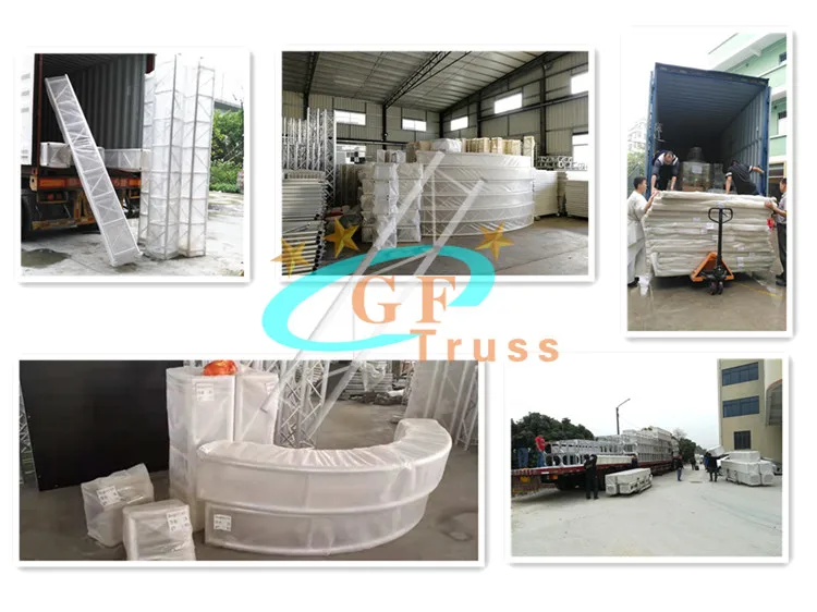 Black White Color Truss Scrim/cover/sock/ Cloth For Truss Stands - Buy ...