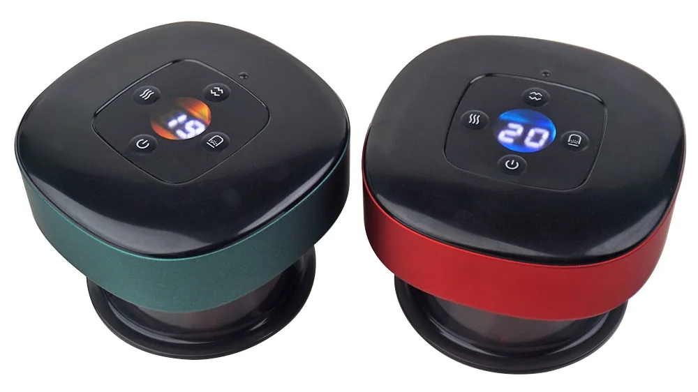 12 Gear Smart Electric Cupping Therapy Device Vacuum Therapy Cupping ...