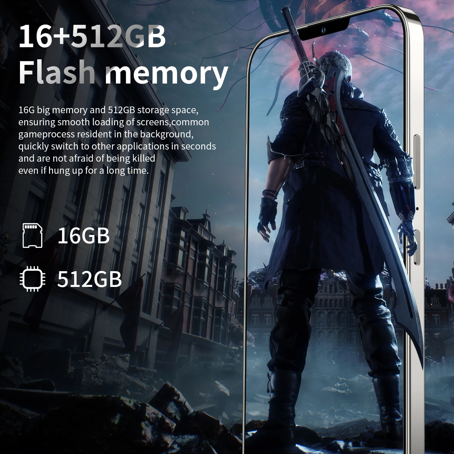 2022 Originele Telefoon 14 Pro Max 16gb + 512gb 6.7 Inch Volledig ...