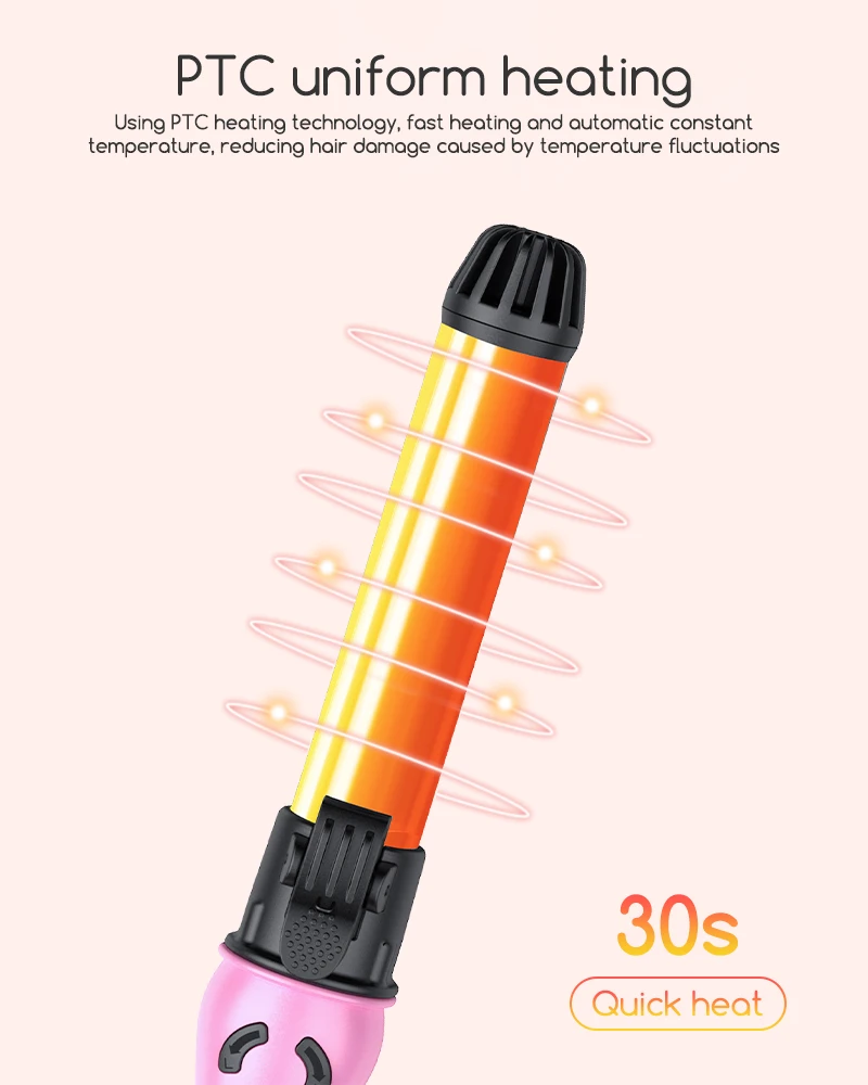 Hair Styler Factory Private Label Automatic Hair Culer Wand