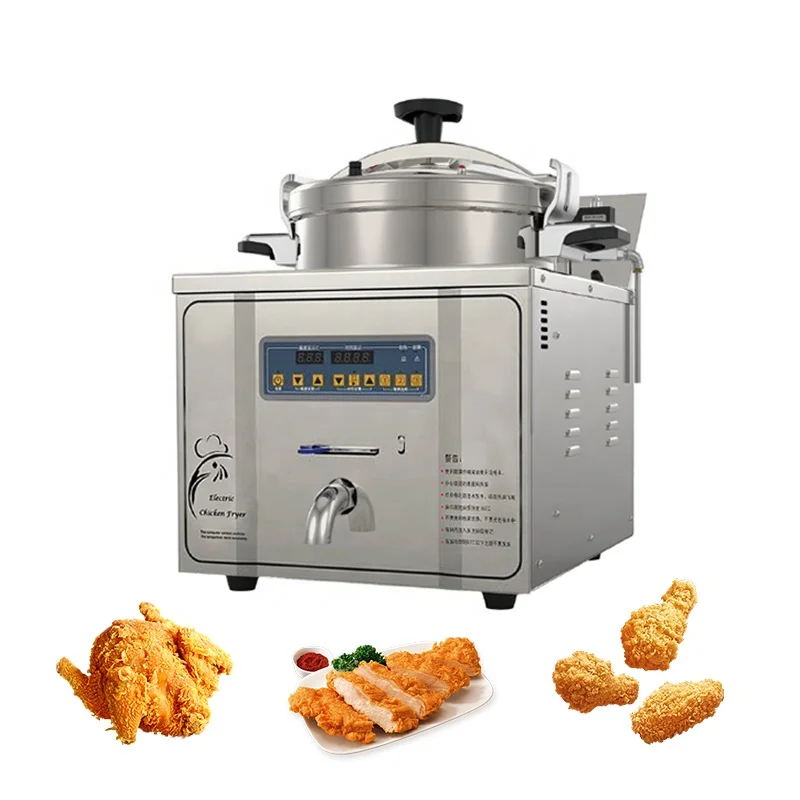 Commercial Table Counter Top Broaster Chicken Pressure Fryer Machine Price - Buy Small Automatic ...