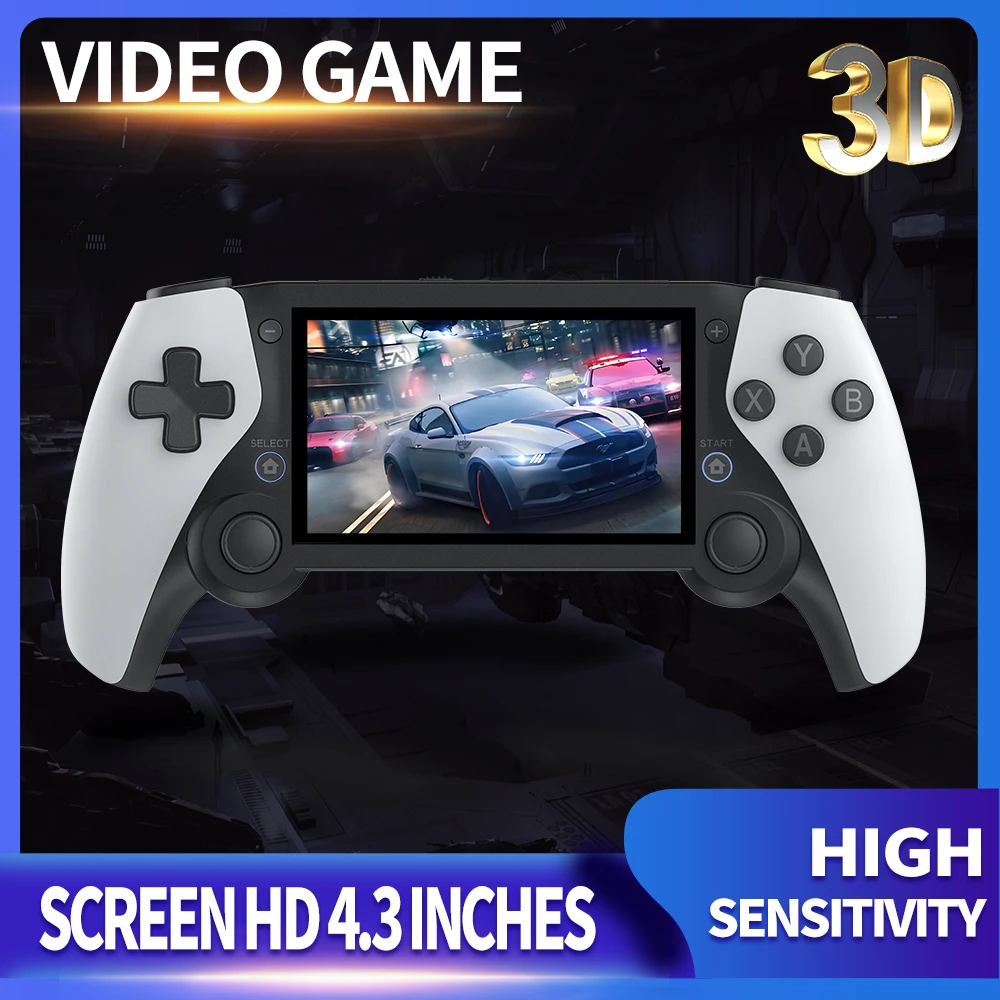 Yo M25 Handheld Game Console - 4.3" IPS Screen & 64GB