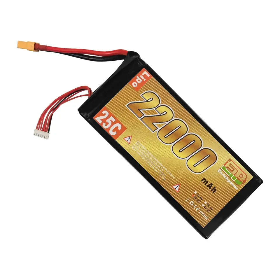Ep Lipo Battery 22000mah 22.2v 6s 25c For Agricultural Uav Drone - Buy ...