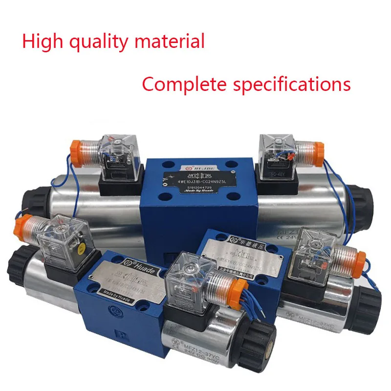 4WE6 Series Hydraulic Solenoid Valves - High Pressure Control