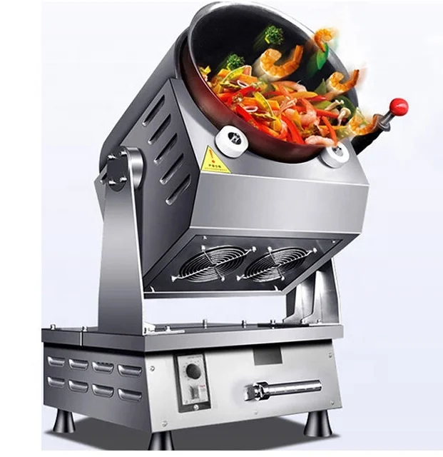 Restaurant Cooking Robot Chef Fried Rice Machine Automatic Cooking ...