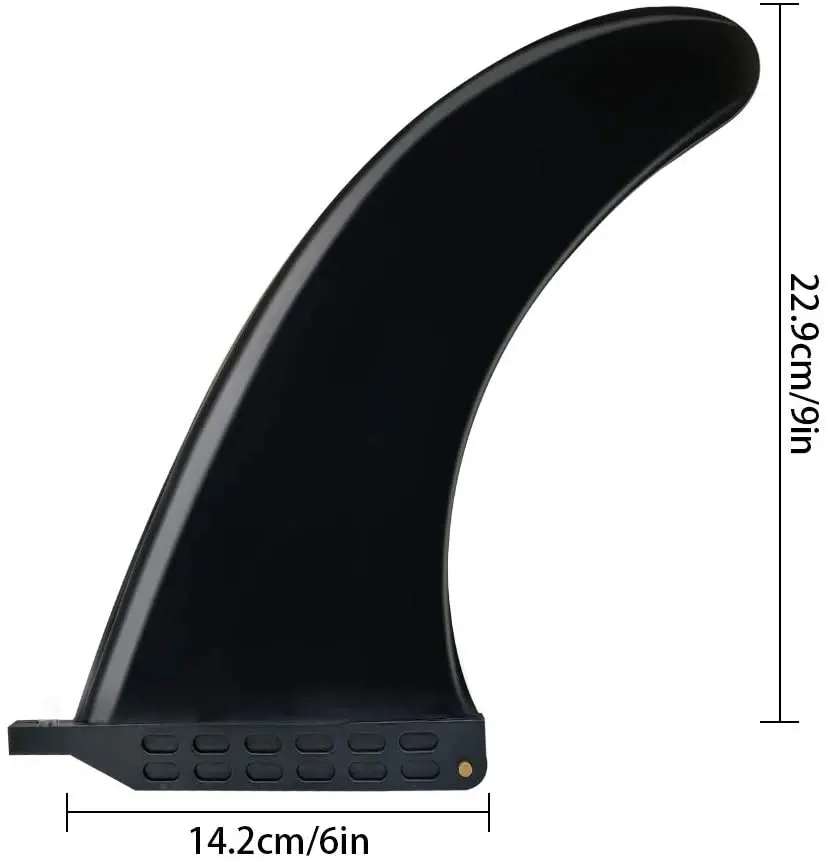 9 Inch SUP Single Fin Black Plastic Surf Fins Longboard Fins| Alibaba.com