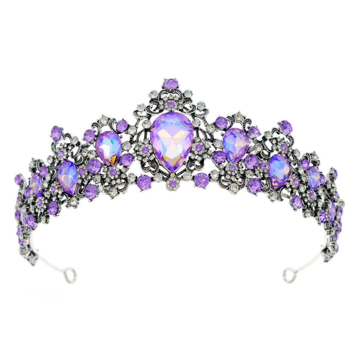 Different Types of Tiaras Names - Vintage Baroque Wedding Headdress