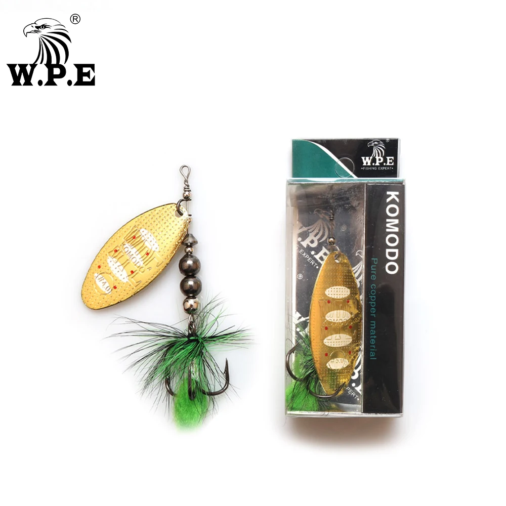 W.p.e Custommade Spinner Lure 8.8g/13g/20.5g Metal Spoon Lure Hard Bait ...