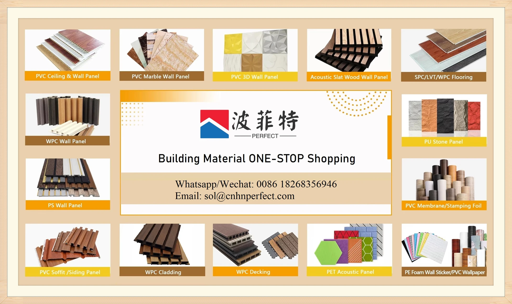 300mm Wide PVC Ceiling PVC Soffit Wooden Color Eave Panel for Outdoor ...