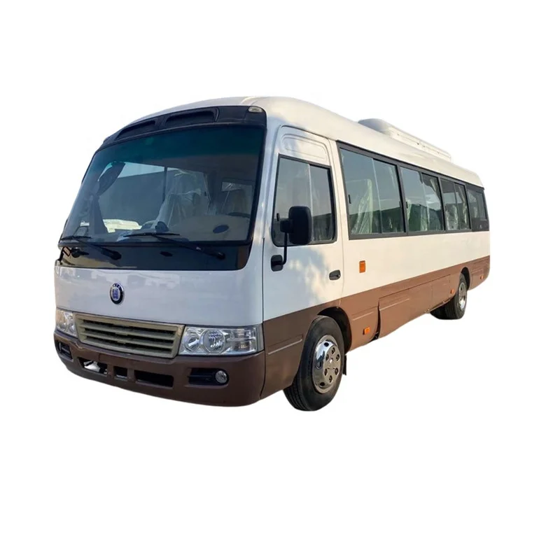 Public transportation LHD toyo ta passenger bus 29 seaters used toyo ta ...