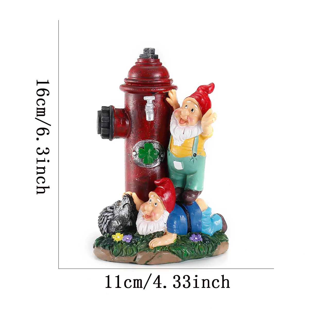 Fairy Fire Hydrant Wizard Garden Dwarf Outdoor Indoor Courtyard Lawn ...