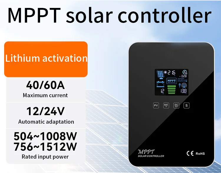 Mppt-solar Panel Controller Charging Module For 12v 40a 60a Lithium ...