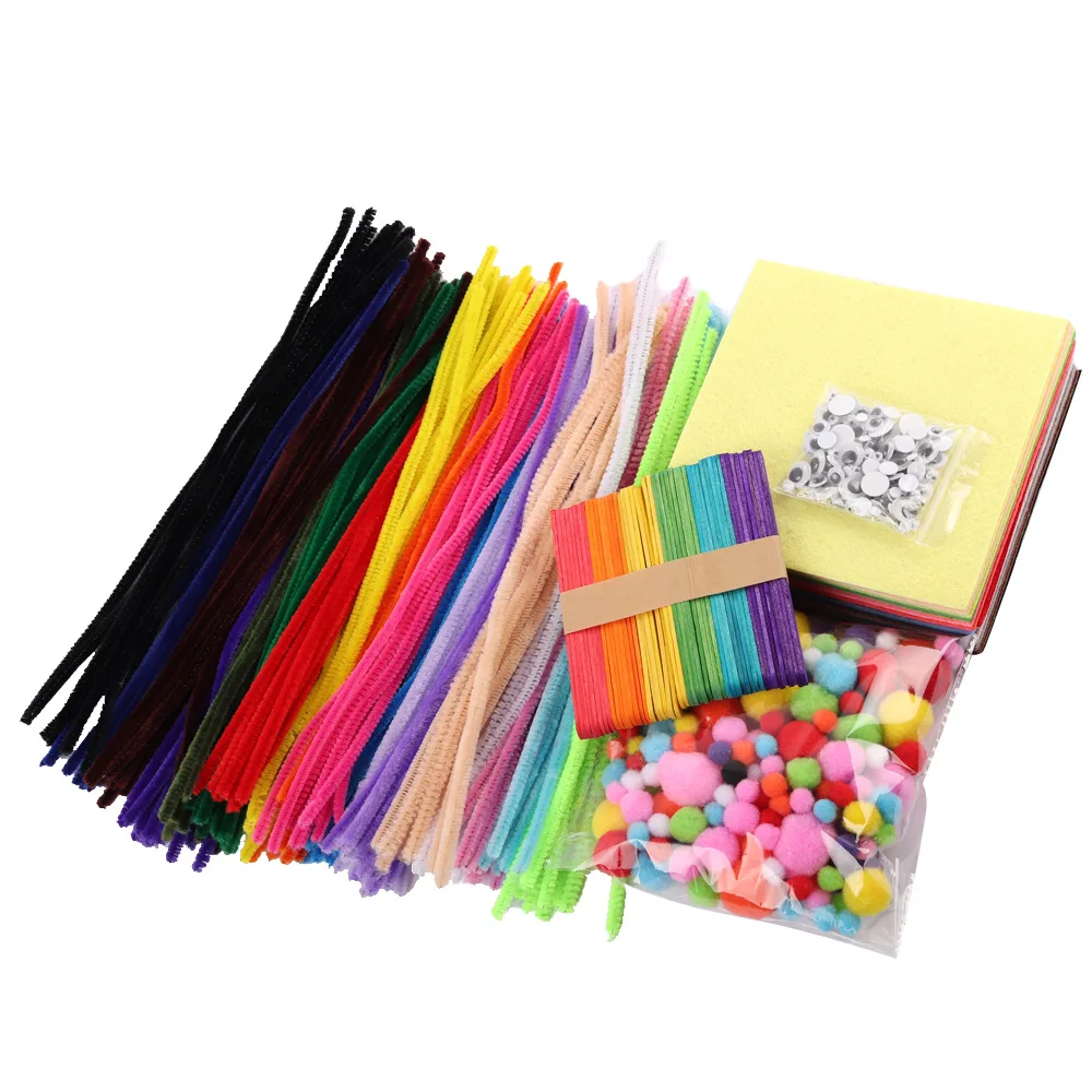 Ultimate Fuzzy Kit - DIY Art Craft Decorations for Kids