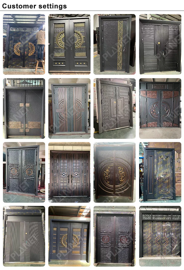 European Armored Door for House External Security Doors Design High ...