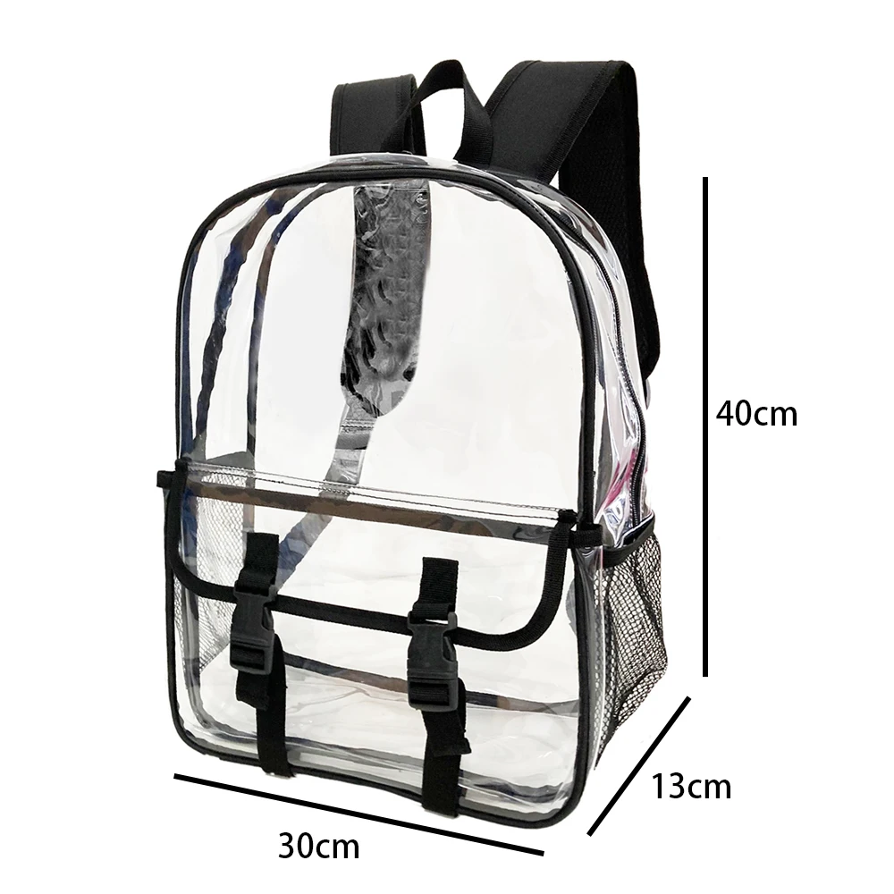 Wholesale Customized Pvc School Backpack Stadium Approve Clear ...