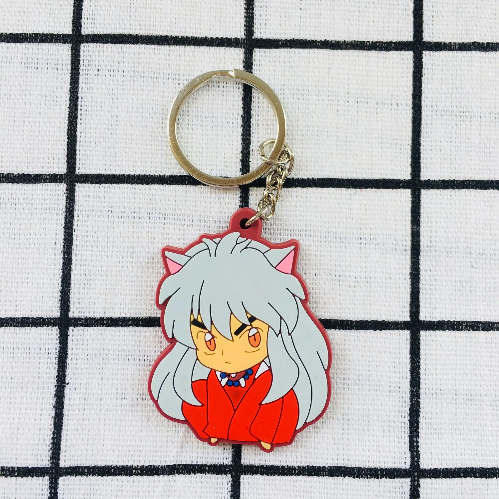 Alloy Drip Anime Inuyasha Keychains - Buy Inuyasha Keychains,Inuyasha ...